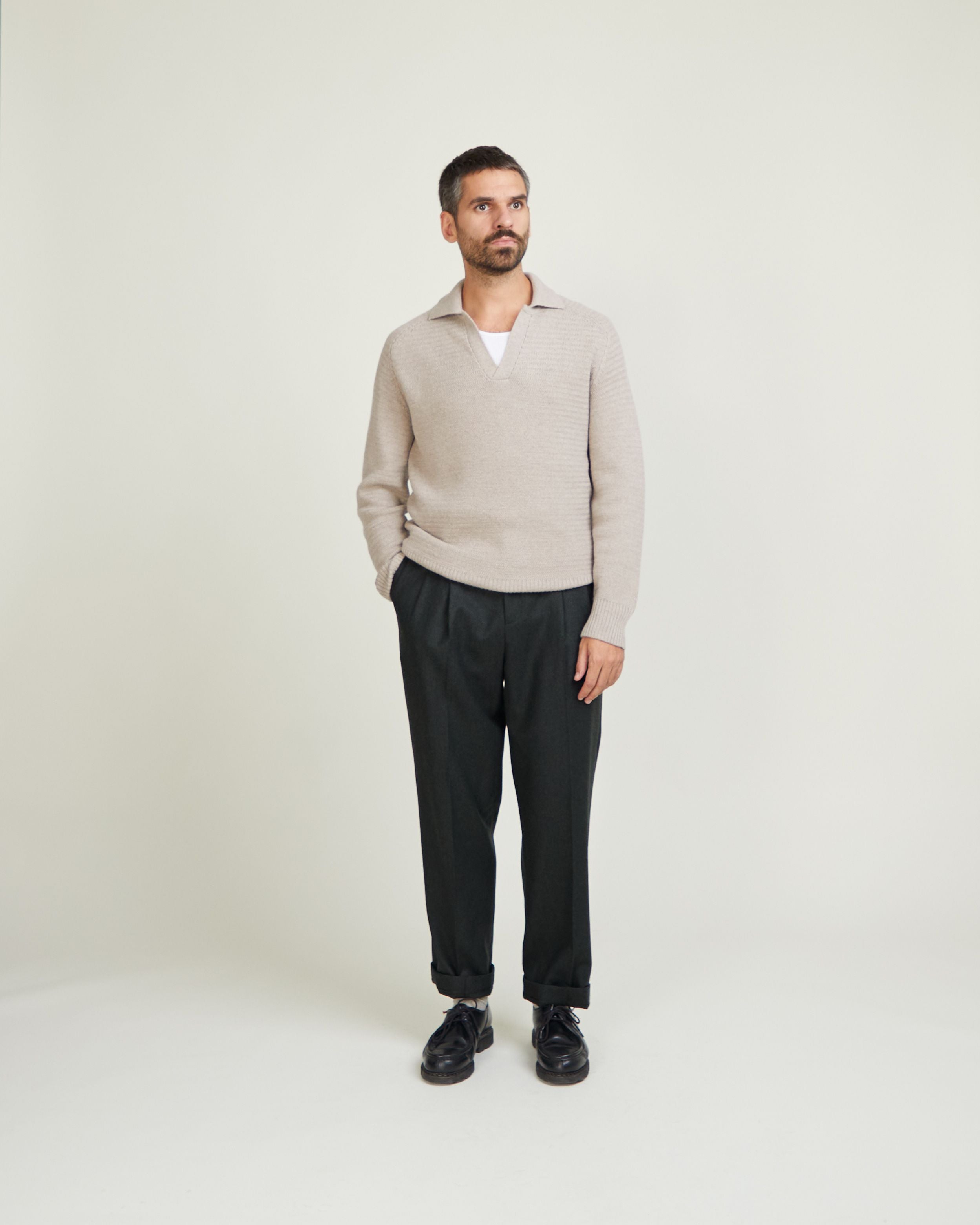 Pull Moena grège – Bonnegueule - Seconde Main