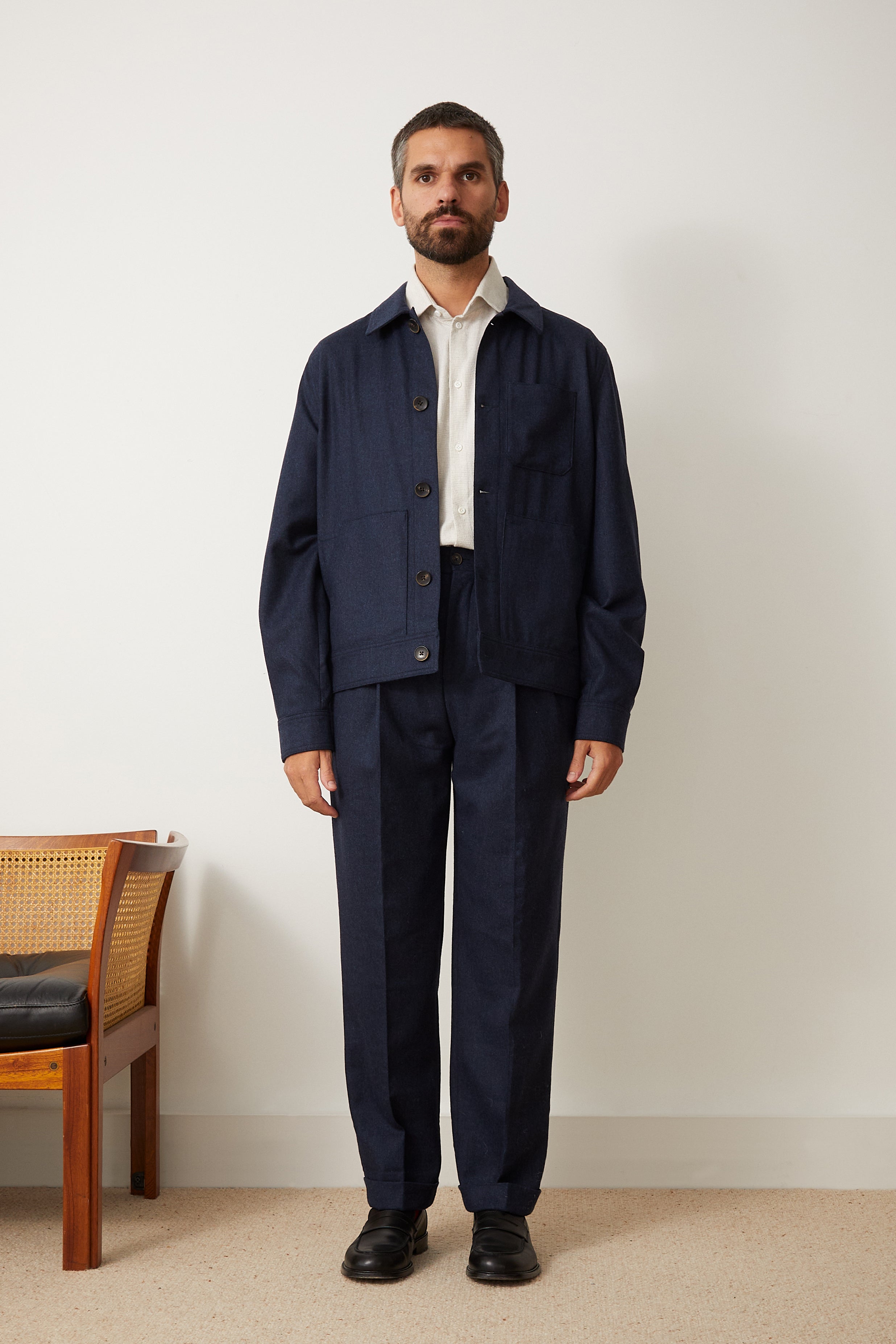 Veste Bergame marine – Bonnegueule - Seconde Main